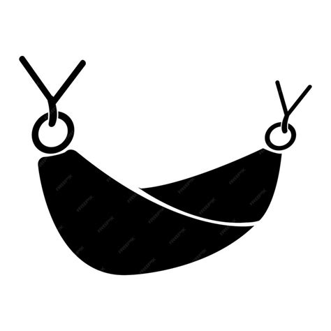 Premium Vector Hammock Icon Logo Vector Design Template
