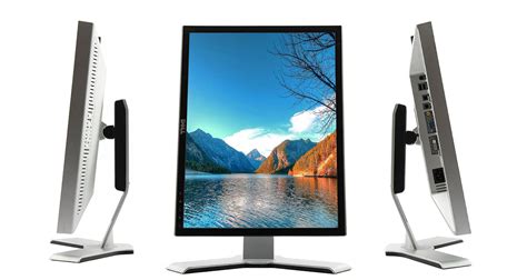 Dell Ultrasharp Fp Silver Black Lcd Monitor Grade A