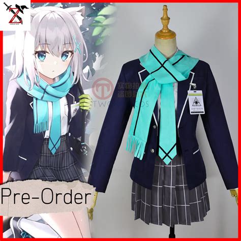 Pre Order Cosplay Blue Archive Shiroko Shopee Thailand
