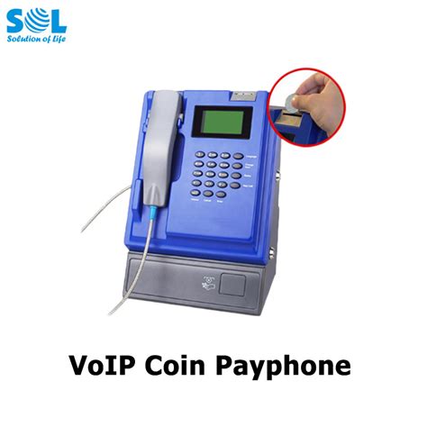 Public Place Coin Operated Wifi Voip Coin Phone Payphone Mobile Phone