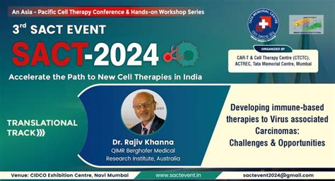 Sact Series On Advancements In Cell Therapy On Linkedin Sactevent2024 Cellandgenetherapy