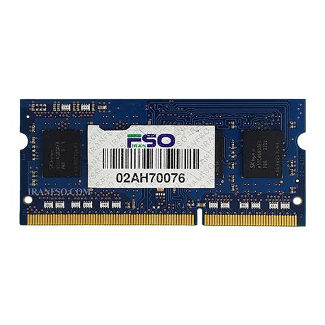 رم لپ تاپ 4 گیگ Sk Hynix Ddr3 Pc3l 1600 12800 Mhz 1 35v شش ماه گارانتی کامپیوتر افق