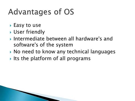 Operating System Presentation Pptx Operating Systems Computer Software And Applications
