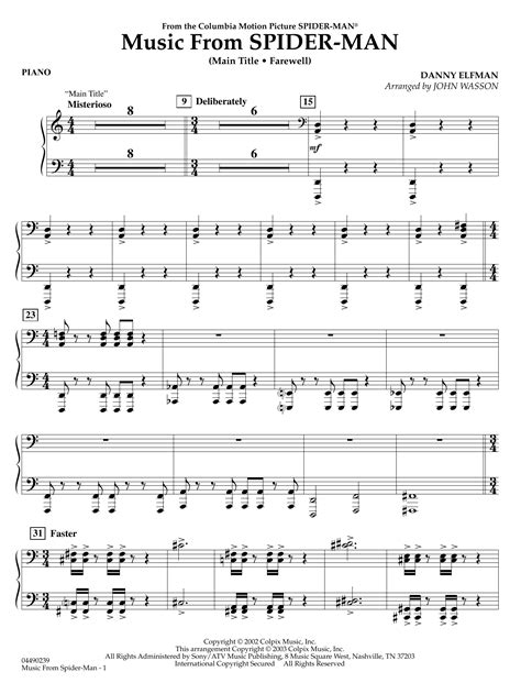 Piano Cover Spiderman