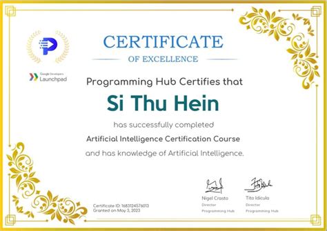 Artificialintelligence Programming Si Thu Hein