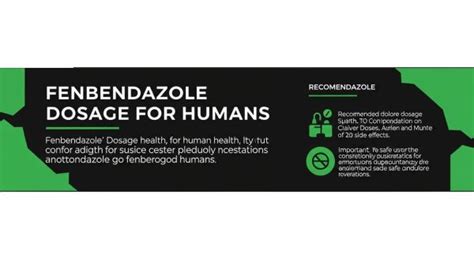 Fenbendazole Dosage For Humans Safe Use Guide Srm