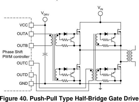 A Simplified Circuit Diagram For An Igbt Driver