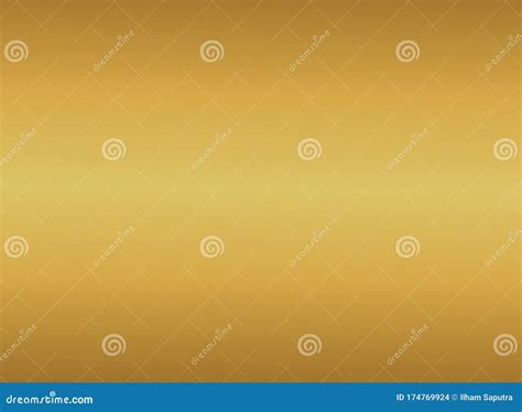 Smooth Elegant Gold Gradient Abstract Background With Soft Glowing Backdrop Texture Stock