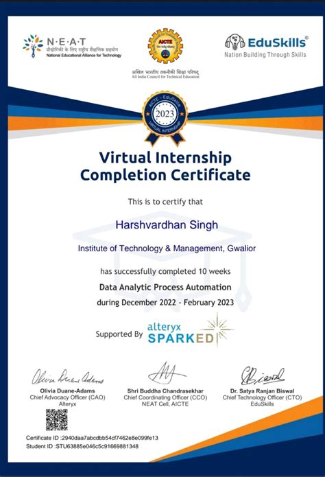 Harshvardhan Singh On Linkedin Hi Everyone I Am Very Glad To Share My Certification Completion
