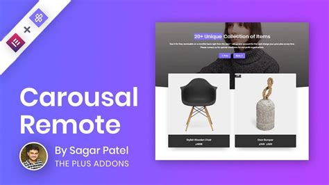 Remote Carousel Elementor Widget For Connection With Any Carousels In Elementor The Plus
