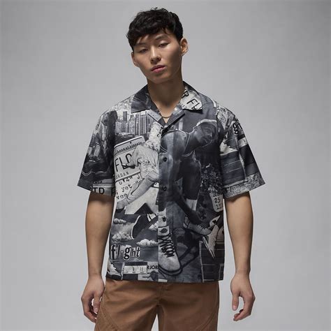 Jordan Essentials 男款印製圖樣營地風格上衣。nike Tw