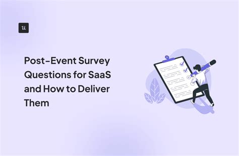 Post Event Survey Questions For Saas And How To Deliver Them