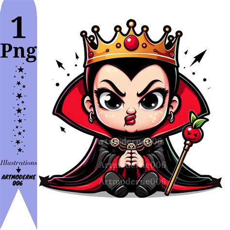 Evil Queen Png Clipart Cute Evil Queen Image Princess Villain Snow
