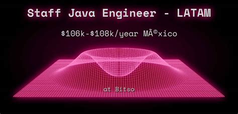 Web3 Staff Java Engineer Latam 106k 108k MÃ©xico At Bitso
