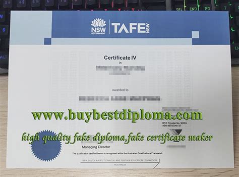 How I Found A Website That Makes Fake TAFE NSW Certificate
