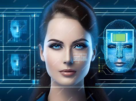 Premium Ai Image Implementation Of Computer Vision Facial Recognition Online Access Business