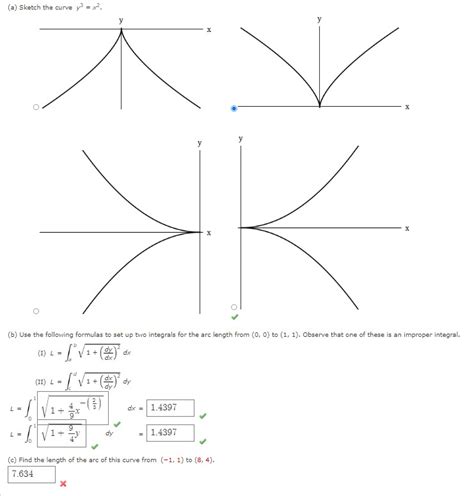 Solved A Sketch The Curve Y3 X2 B Use The Following