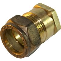 Copper To Female Compression Coupling 22 Mm Top PCos Hardware Store