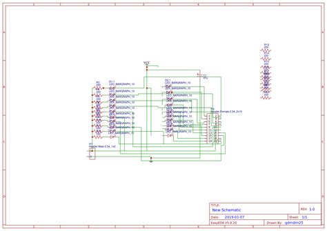 Stereo Vu Meter Easyeda Open Source Hardware Lab