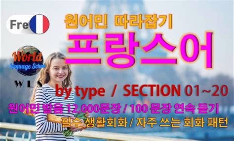 원어민 따라잡기 프랑스어 2023 Wls 클래스유