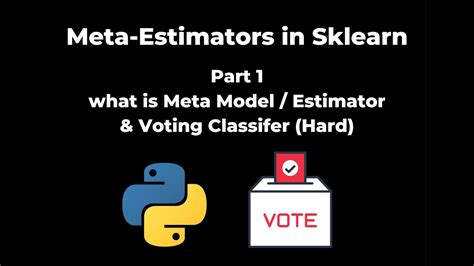 Meta Estimator Voting Classifier 12 Youtube