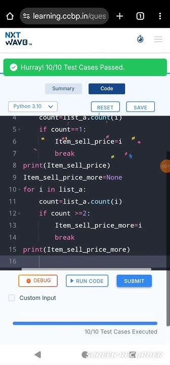 Purchase List Using Python Ccbp Nxtwave Coding Nxtwaveccbp Python Programming Pythoncoding
