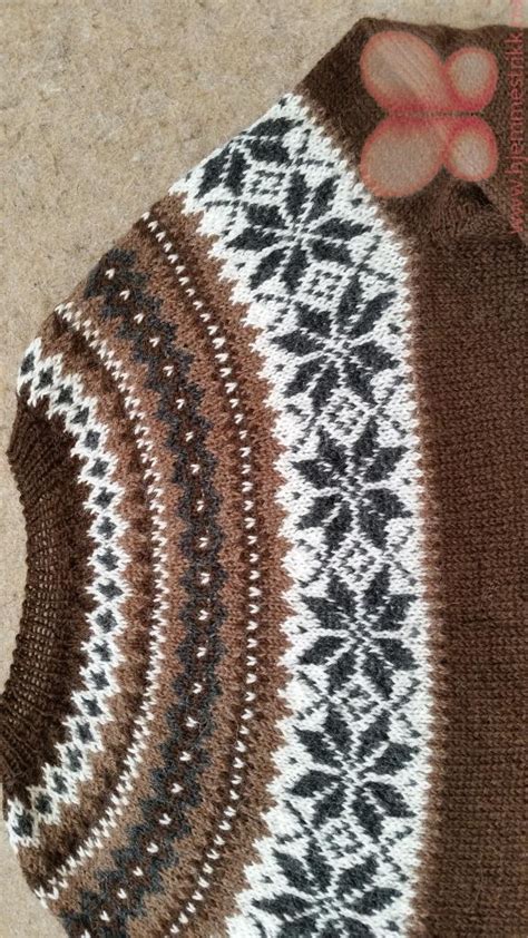 Nancy Genser S Brun Alpakka Hjemmestrikk