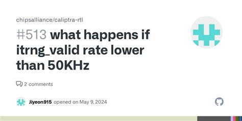 what happens if itrng valid rate lower than 50khz · issue 513