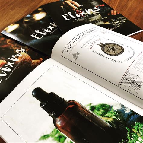 Elixirs Module Books Set Of 4 Wild Medicine Academy