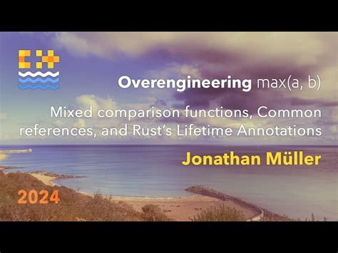 Free Video Overengineering Maxa B Mixed Comparison Functions Common References And Rust