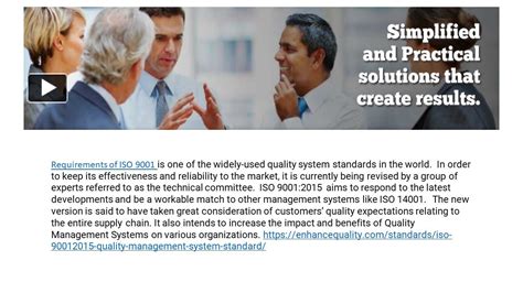 Iso 9001 Quality Management System Presentation Free To Download