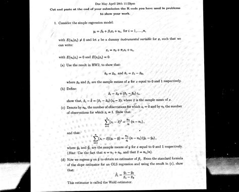 We Call A Dummy Variable Any Random Variable D Chegg