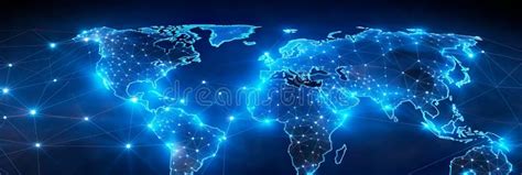 Abstract Healthcare Network Abstract Depiction Of A Global Healthcare Network With