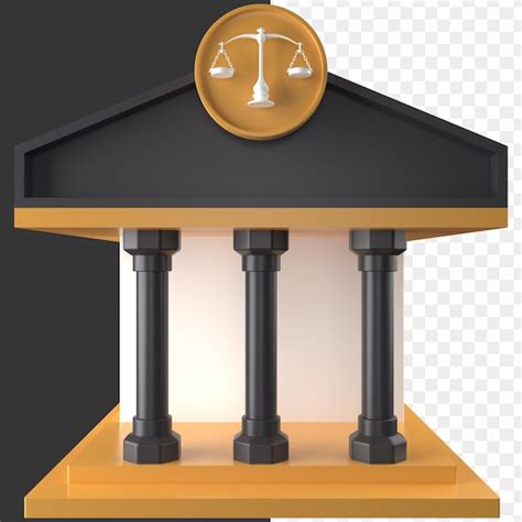 Premium Psd 3d Law Icon