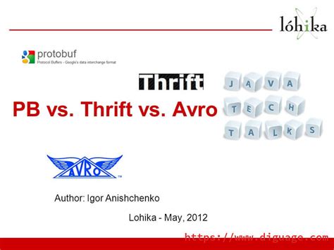 Avro、protobuf、thrift 的模式演进之法【翻译】 地瓜哥博客网
