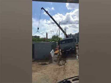 Как сломать стрелу манипулятора,видео урок как делать не надо - YouTube