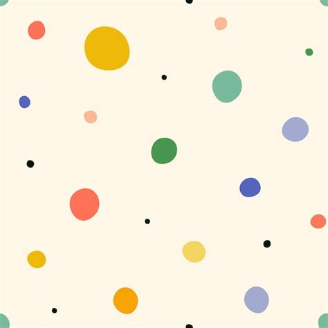 Premium Vector Seamless Abstract Pattern With Random Dots