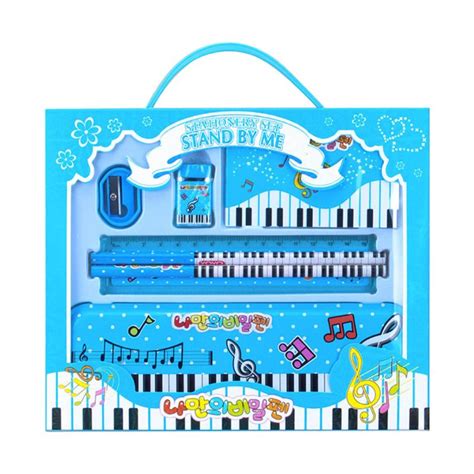 Music Piano Note Pencil Ruler Earser Sharpener 7 I Vicedeal