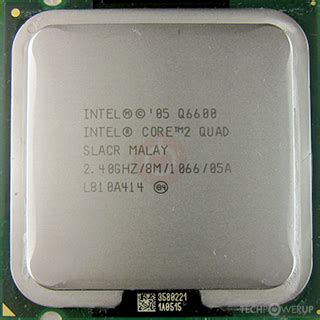 Intel Core Quad Q W Specs TechPowerUp CPU Database