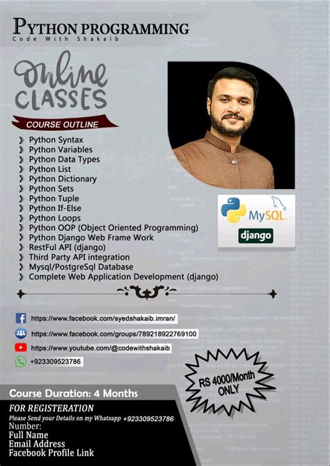 Muhammad Naeem On Linkedin Course Information • Instructor Syed Shakaib Imran • Experience 5