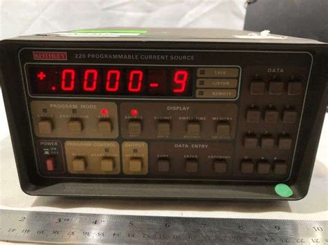 Keithley 220 Programmable Current Source Bentley And Associates Llc Keithley 220 Programmable Current Source Bentley And Associates Llc