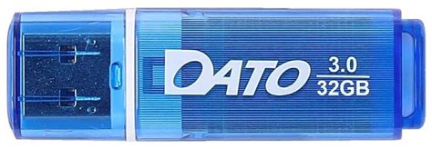 Флешка DATO DB8002U3 16 ГБ, синий — купить в интернет-магазине по ...
