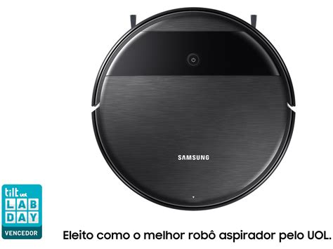 Robô Aspirador De Pó Inteligente Samsung Powerbot E Vr5000rm 55w Com Wi Fi