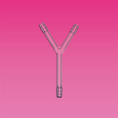 Tube Connecting Y Shape Glass Dixon Science