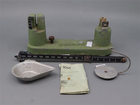 Lot Vintage Redding Usa Powder And Bullet Scale
