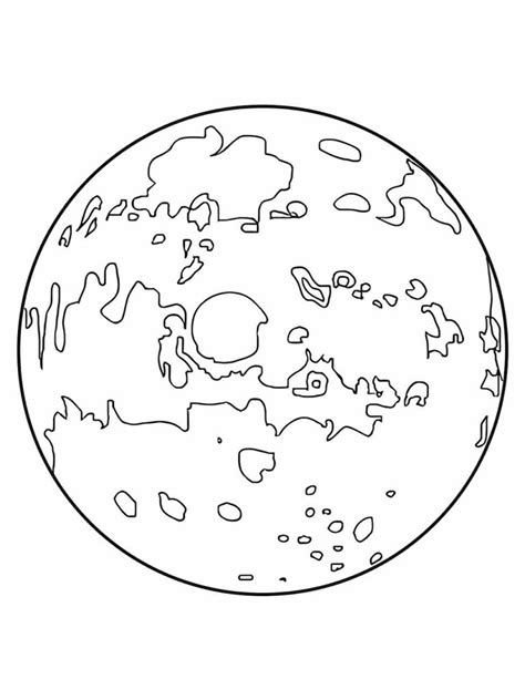 Imprimir Planetas Para Colorir