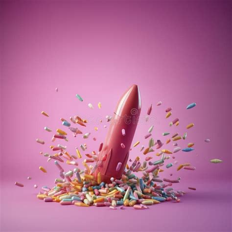 Exploding Candy Stock Illustrations 490 Exploding Candy Stock