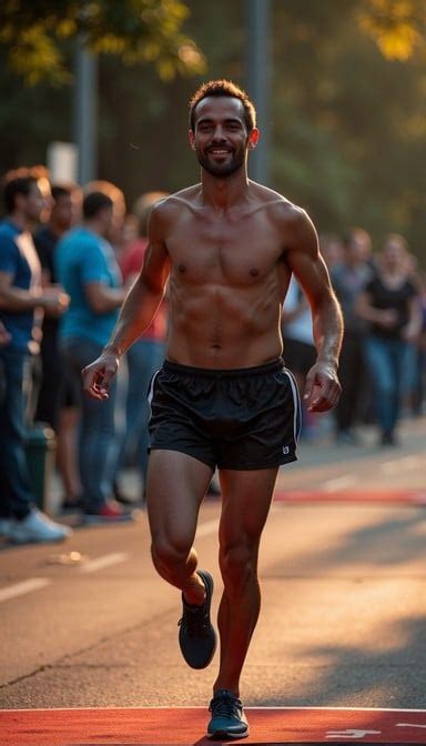 Free Determined Runner Advancing Image Download At Stockcake