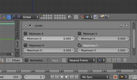 Control The Minimummaximum Scale Of A Object Bake Sound To F Curve
