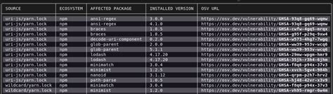 Osv Scanner A Free Vulnerability Scanner For Open Source Software
